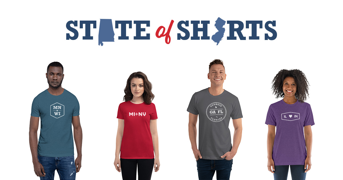 South Dakota T-shirts - State of Shirts